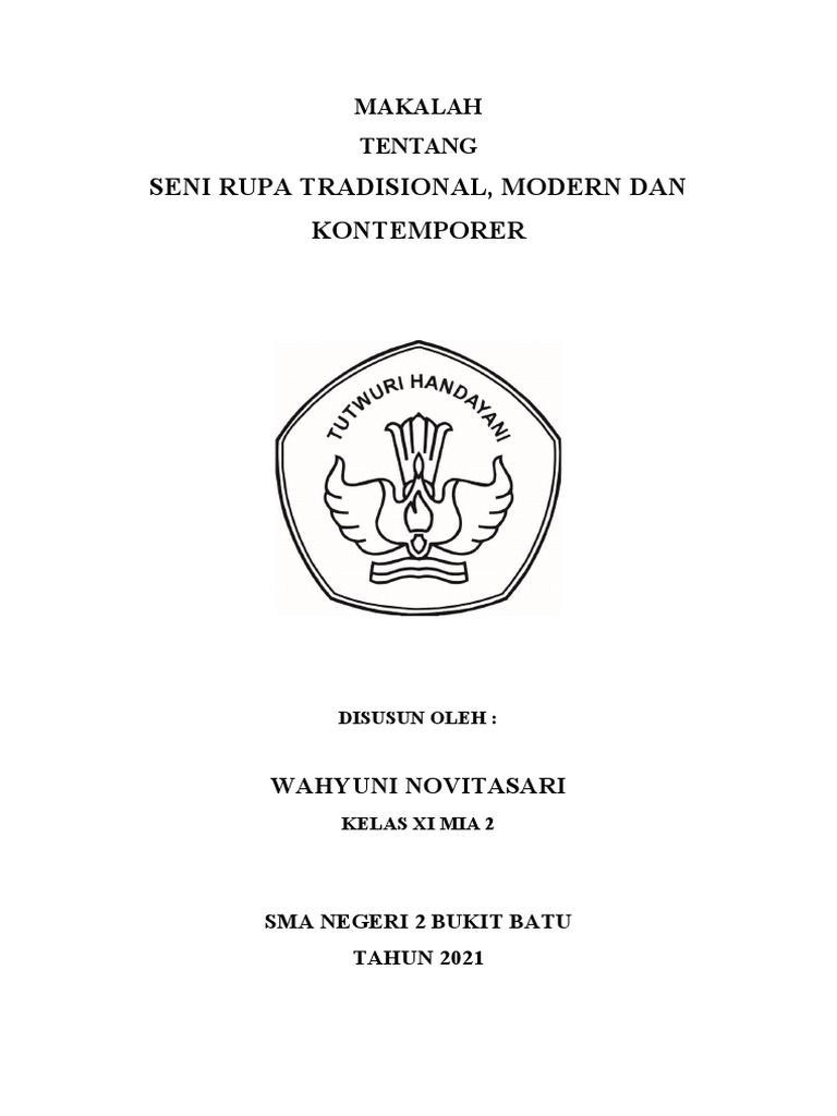 Makalah Wahyuni Seni Rupa | PDF