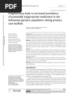Medication Appropriateness Index | PDF | Healthcare Quality | Health ...