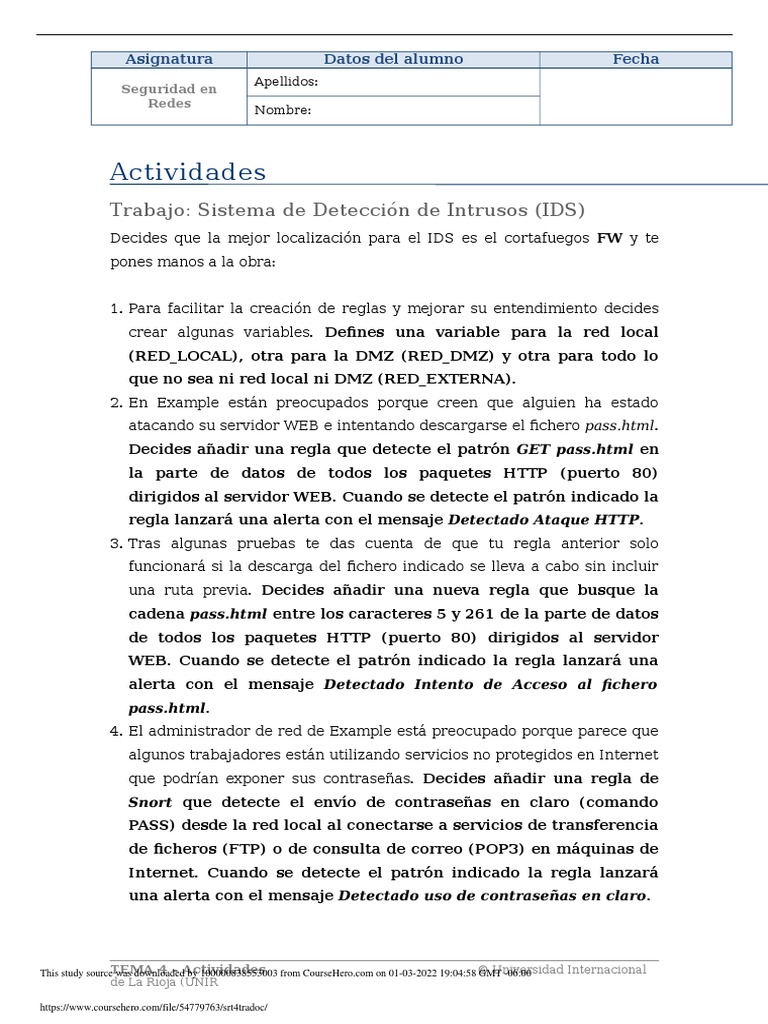 Tarea | PDF | Protocolo de transferencia de archivos | Redes