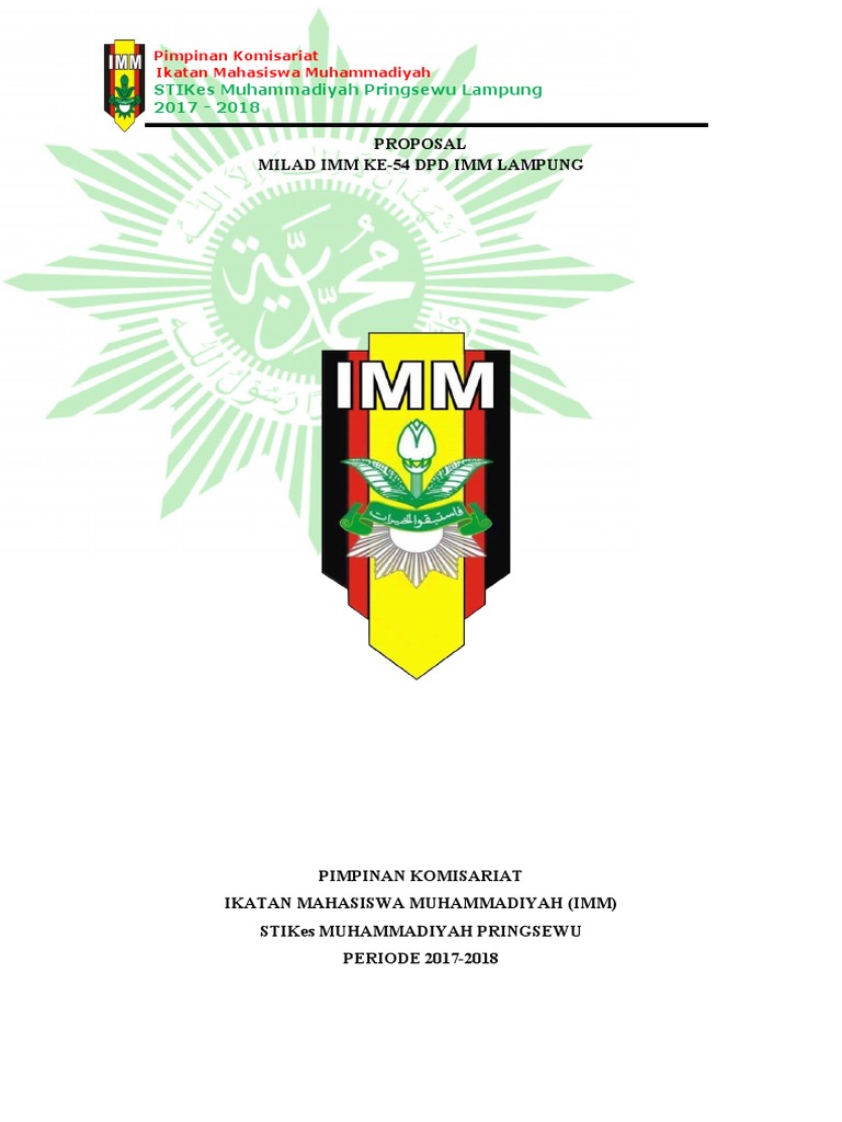 PROPOSAL Milad Imm | PDF