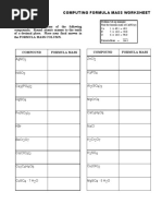 Percent Yield and Percent Purity Worksheet | PDF | Science ...