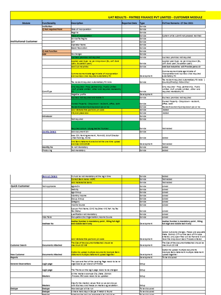 UAT Verification - Customer | PDF | Computing | Software UAT Verification - Customer | PDF | Computing | Software