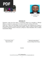 Kanisa 2025 Mpango Kazi | PDF