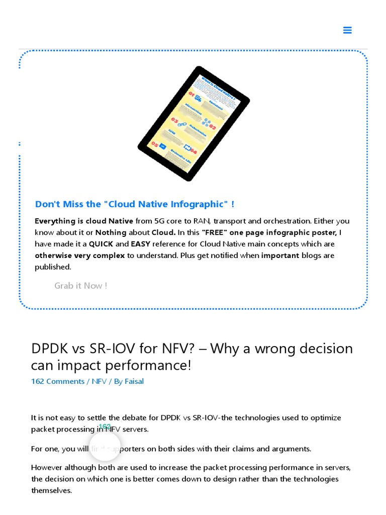 Sriov Vs DPDK | PDF | Kernel (Operating System) | Network Interface Controller