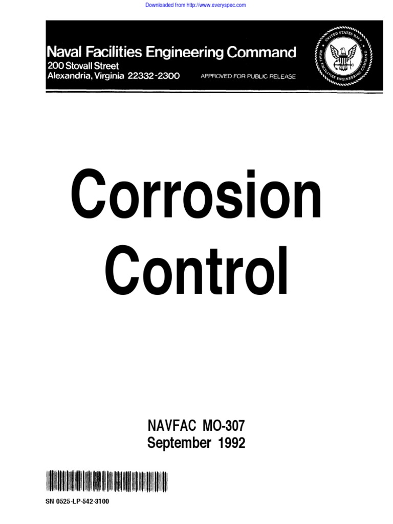 Navfac Mo-307 Sep1992 | PDF | Corrosion | Materials