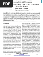 Driver Drowsiness Detection Using Opencv Python | PDF | Deep Learning | Python (Programming ...