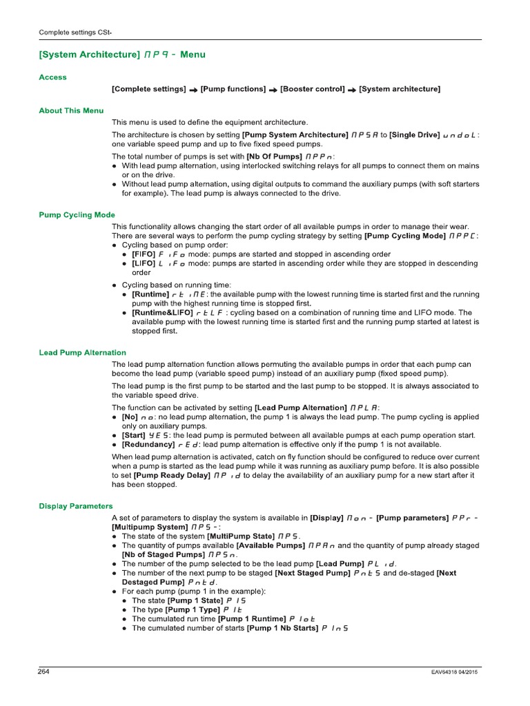 ATV6xx - Programming - Manual - EN - EAV64318 - 03 (Multi-Pump) | PDF ...