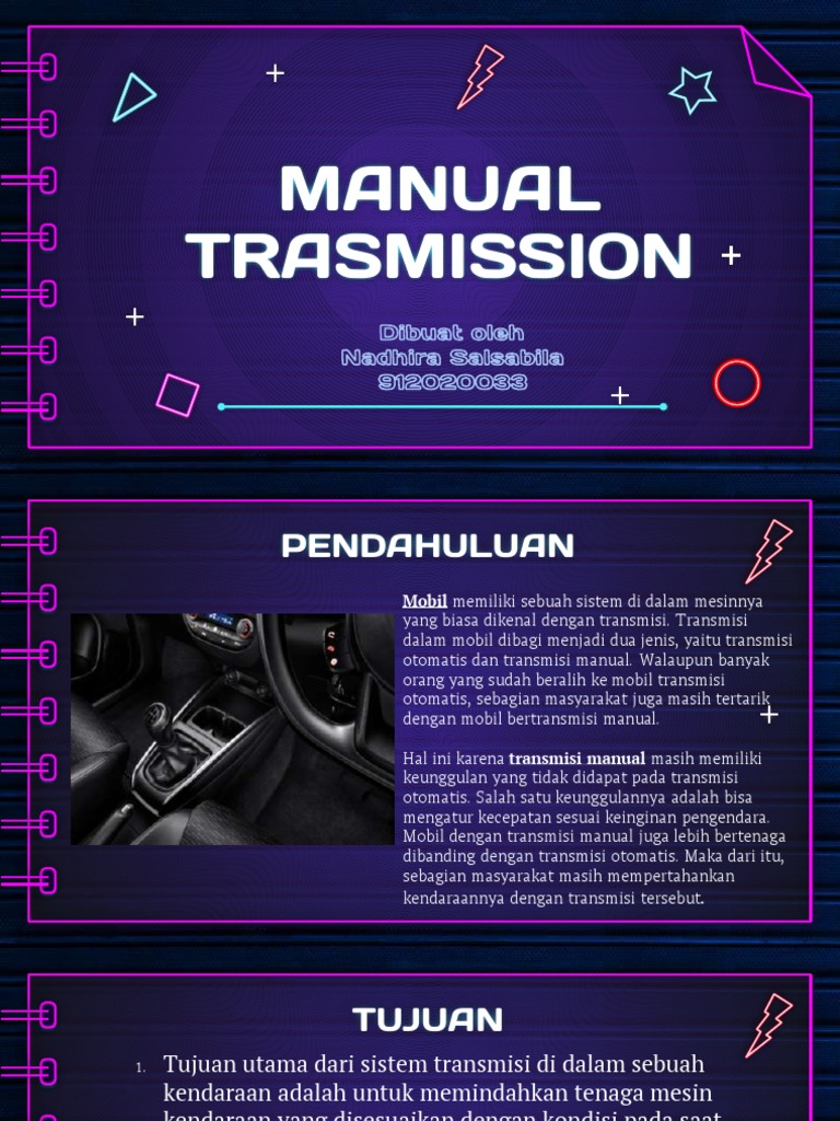 Manual Transmission | PDF