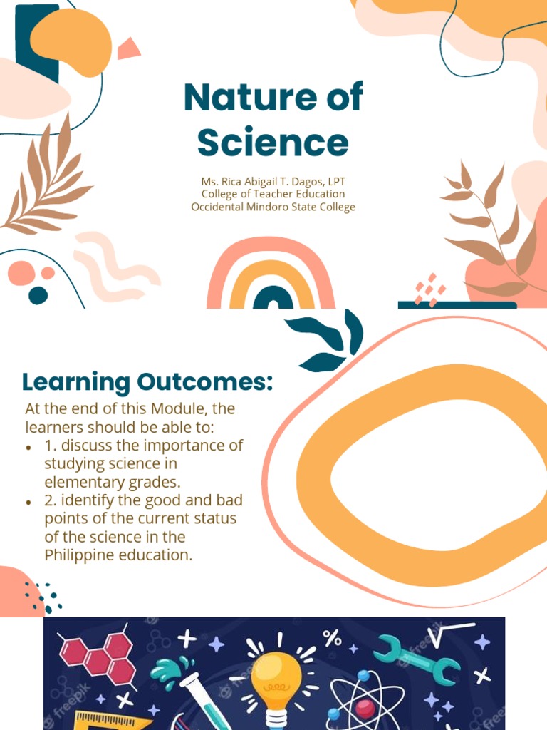 Lesson 1 - The Nature of Science | PDF | Science | Curriculum