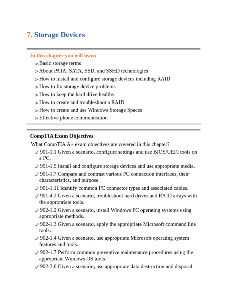 Storage | PDF | Solid State Drive | Hard Disk Drive