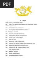 Draft Text MT 700 LC | PDF | Letter Of Credit | Invoice