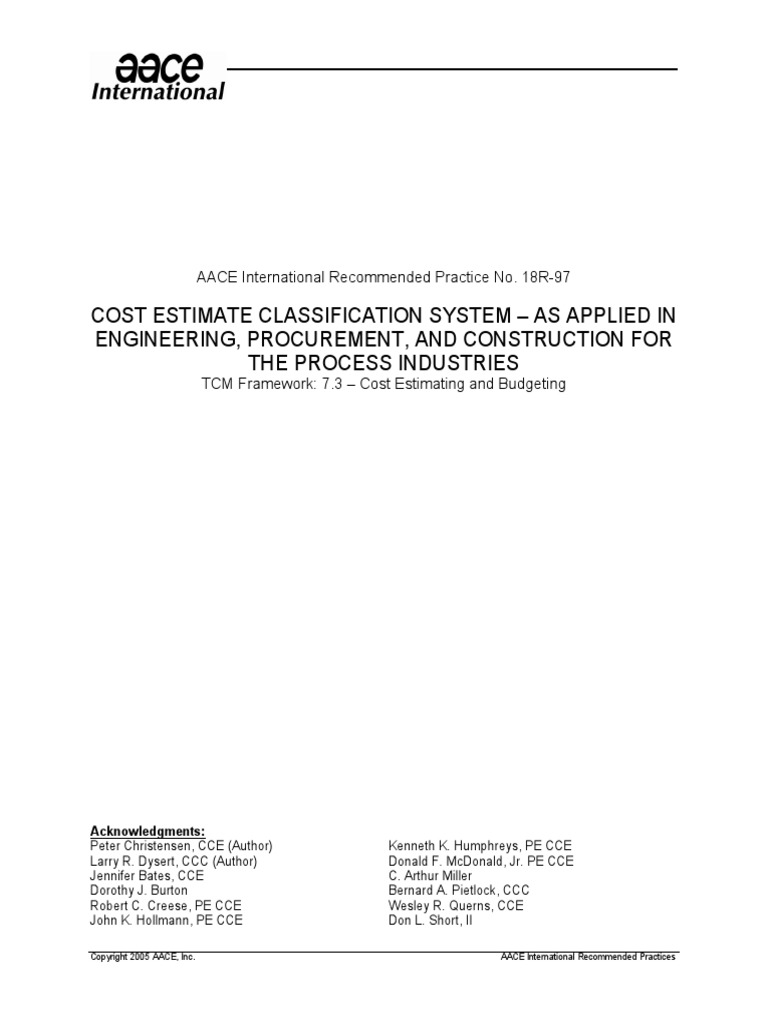 Aace Classification System | PDF | Technology & Engineering