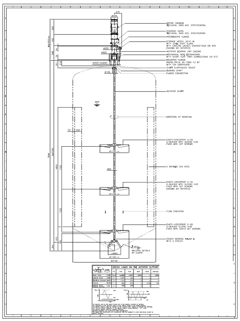GA Drawing - Mixer | PDF