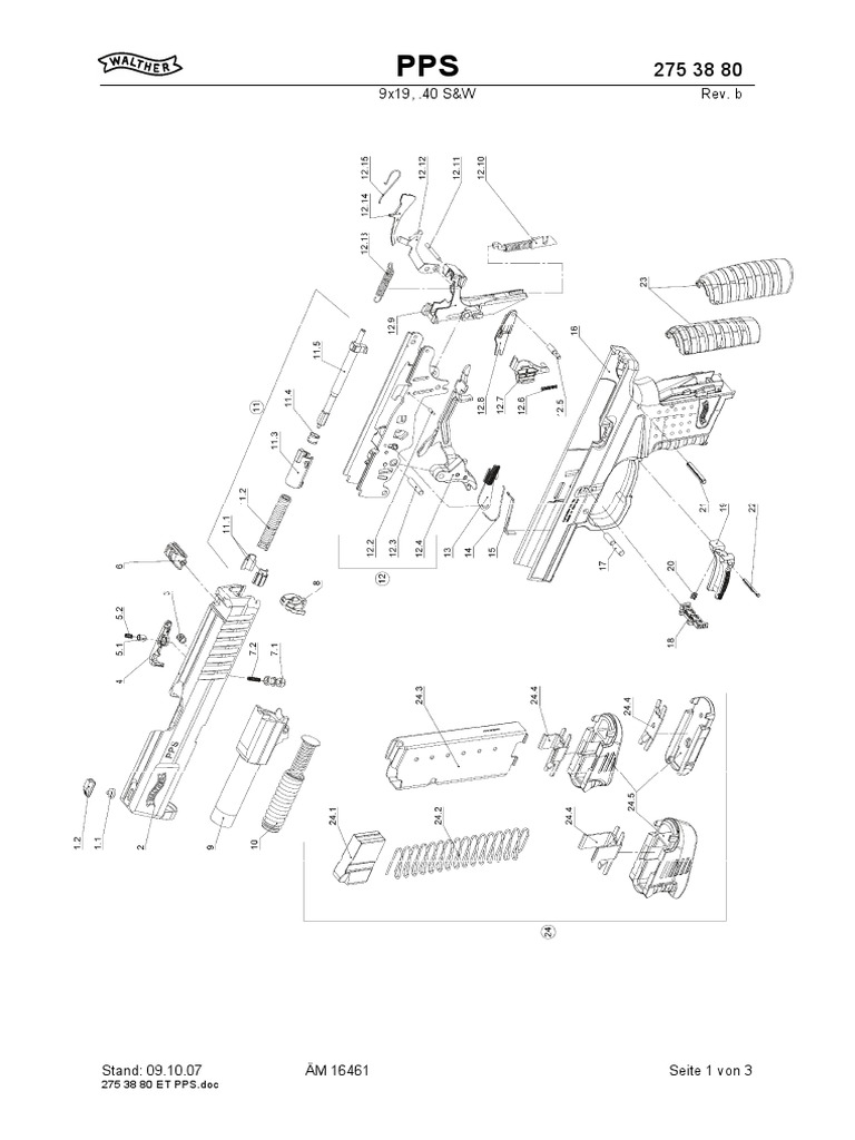 Walther Pps Parts | PDF
