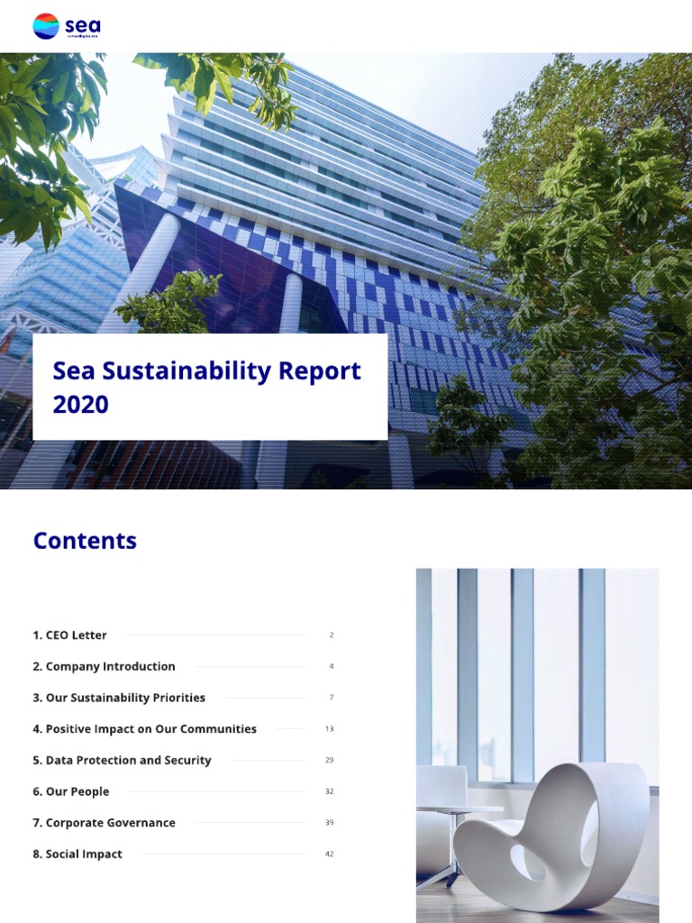 Sea Sustainability Report 2020 Overview | PDF | Sustainability | E Commerce