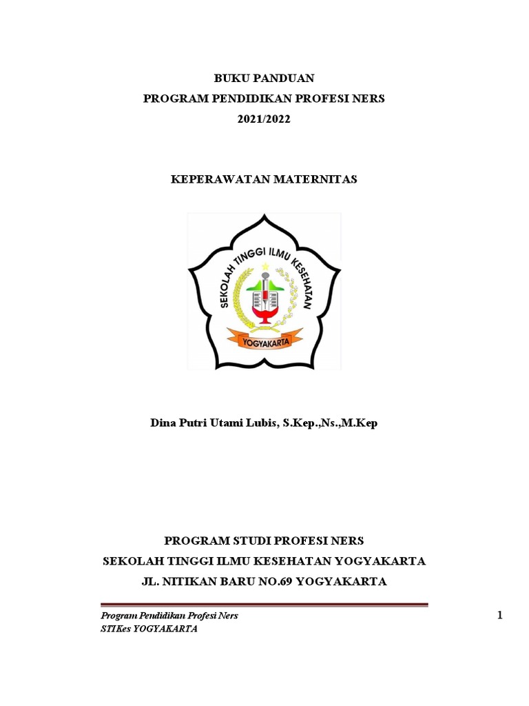 Modul Stase Maternitas | PDF