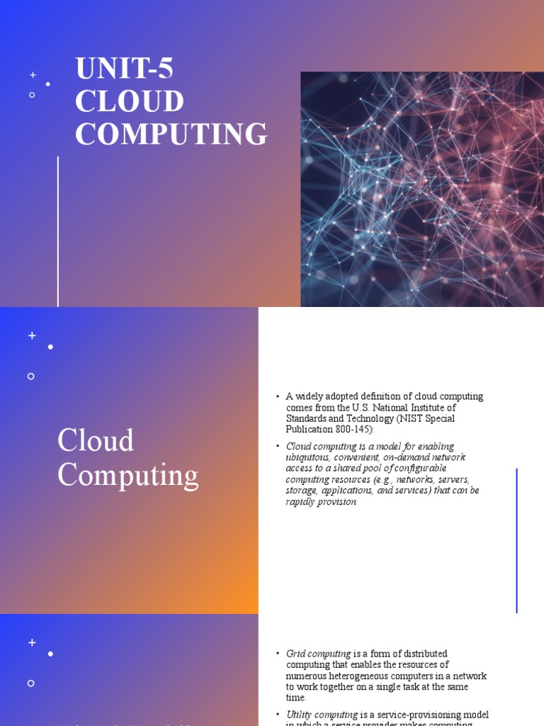 UNIT-5 Cloud Computing | PDF | Cloud Computing | Platform As A Service