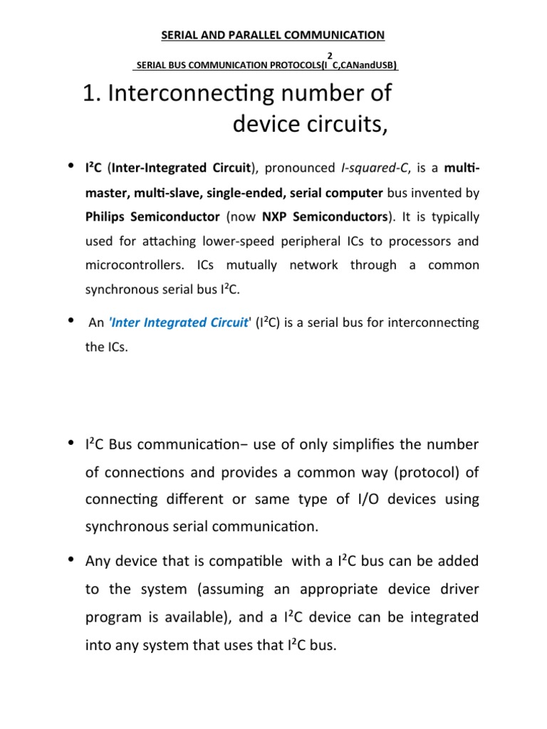 Serial and Parallel Communication | PDF | Usb | Personal Computers