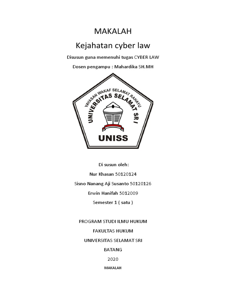 Tugas Kelompok Cyber | PDF | Komputer