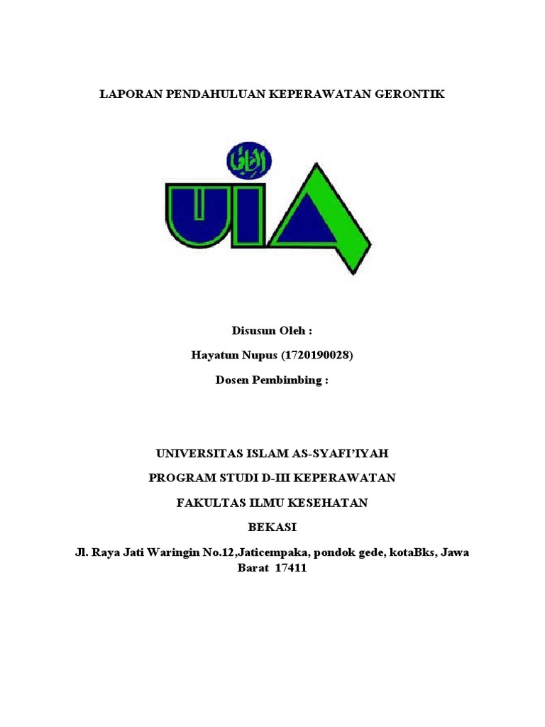 LP Gerontik Dan DM Tipe II | PDF