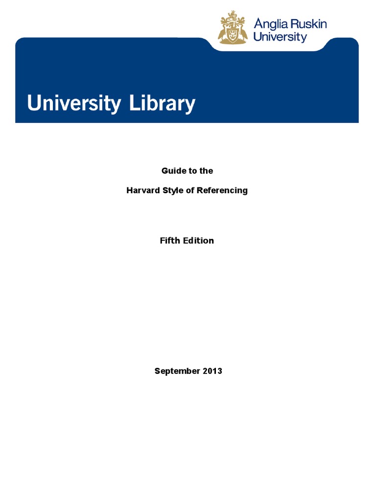 Harvard Anglia | PDF | Citation | Books