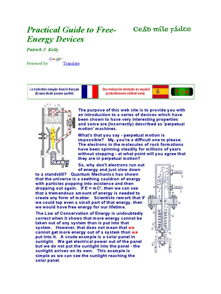 Practical Guide To Free | PDF | Electric Generator | World Wide Web