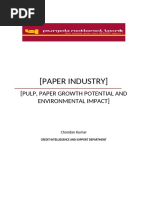 Paper Manufacturing Process and Flow Chart | PDF