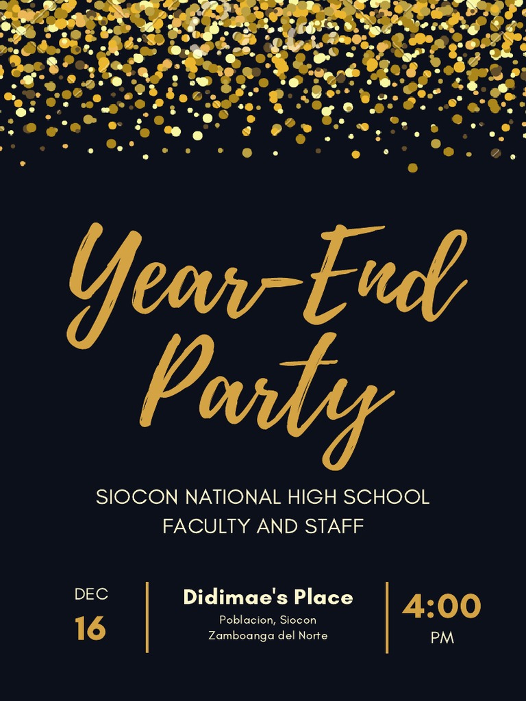 Year End Party | PDF