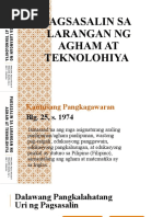 Mga Teknik at Pamamaraan NG Pagsasalin | PDF
