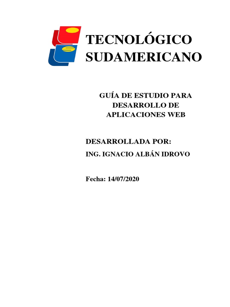 Desarrollo de Aplicaciones Web | PDF | Php | Modelo – Vista – Controlador