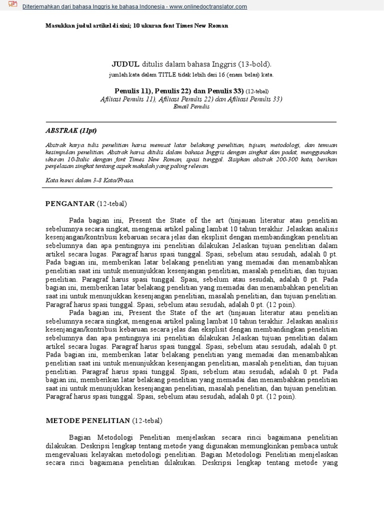 Manuscript Template Feb 2021.en - Id | PDF