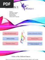 Lesson Plan Folk Dance | PDF | Dances | Performing Arts