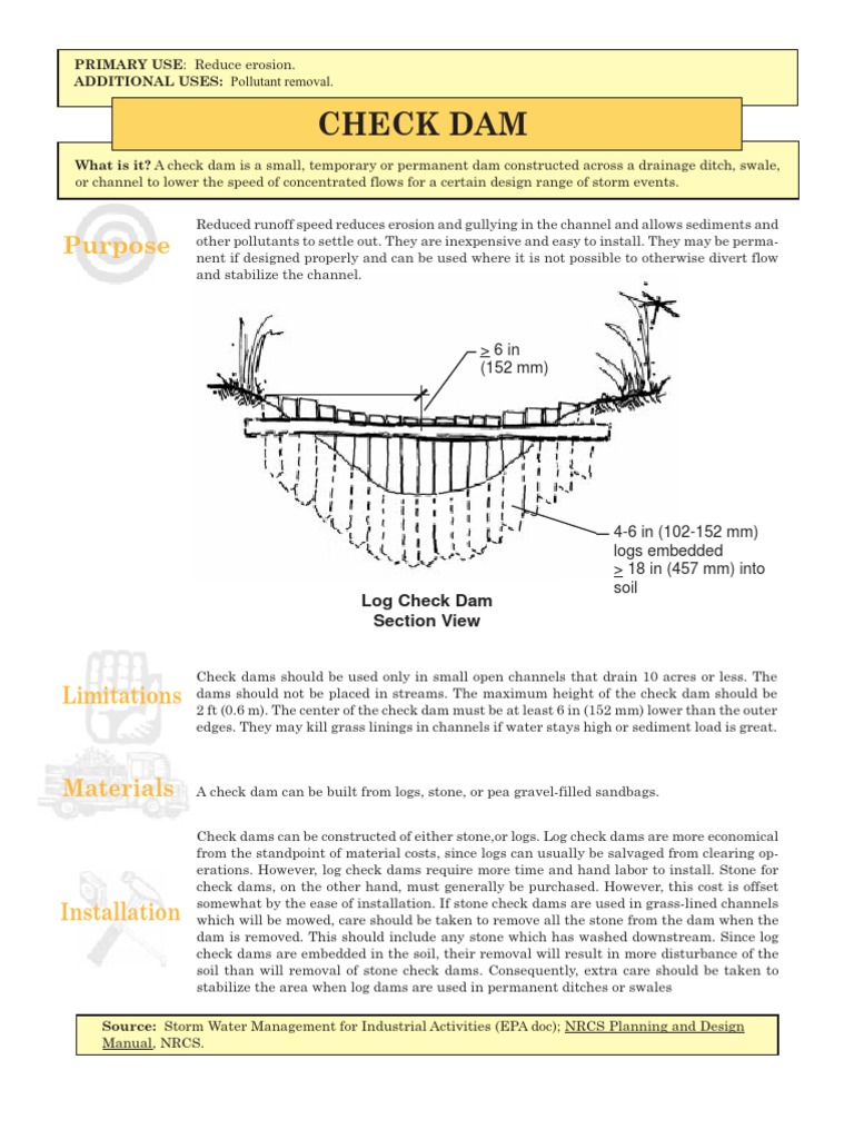 Check Dam | PDF | Technology & Engineering