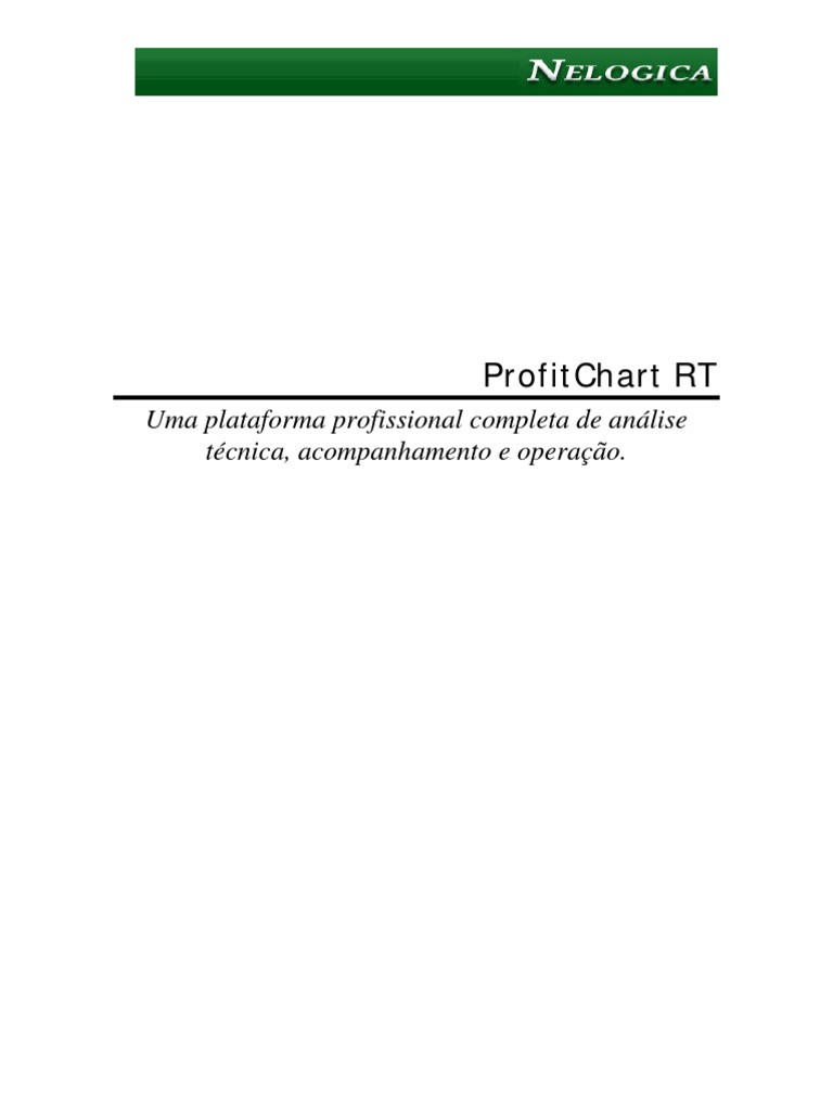 Guia Completo do ProfitChart RT | PDF | Janela (informática) | Análise ...