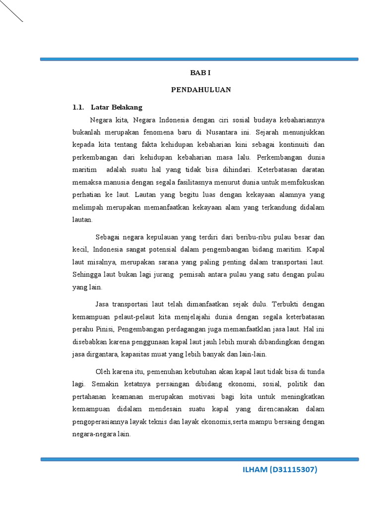 Laporan GA Dobi | PDF