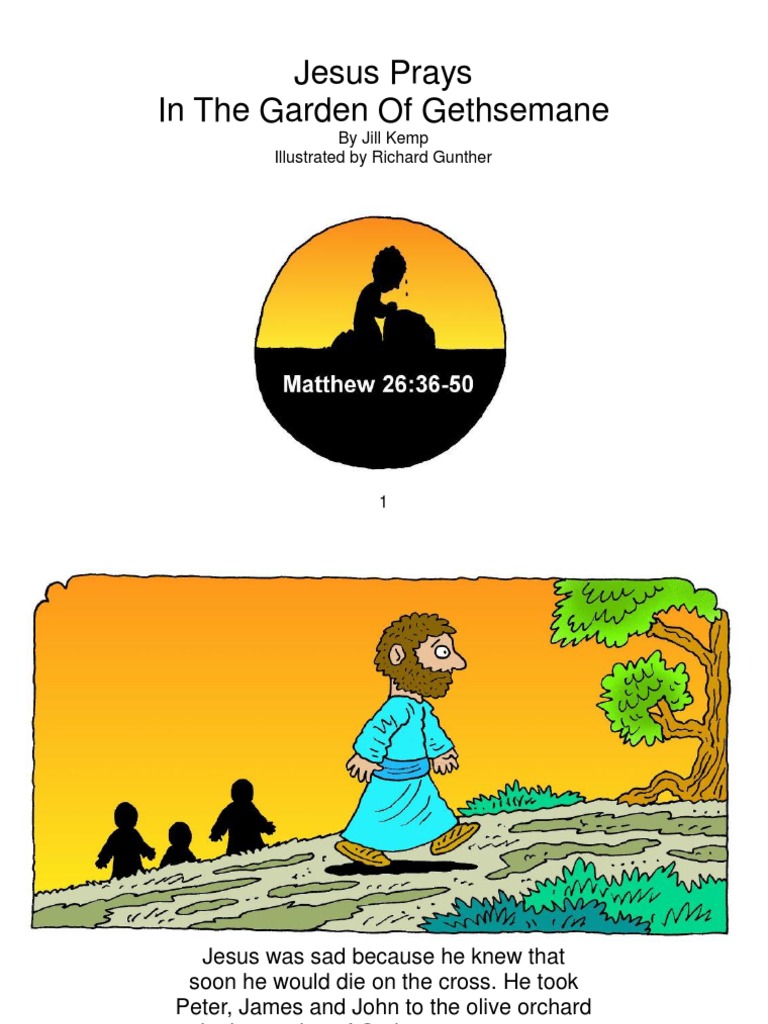 Jesus Prays in The Garden Big Book Col | PDF