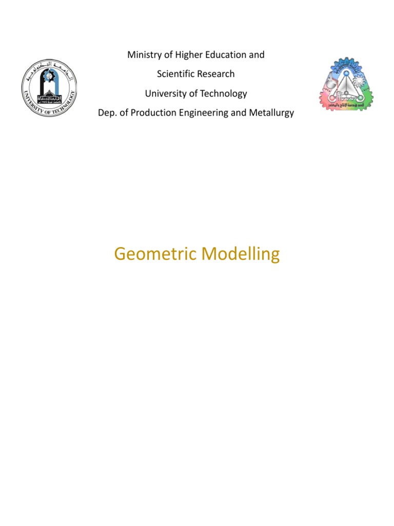 Geometric Modelling | PDF