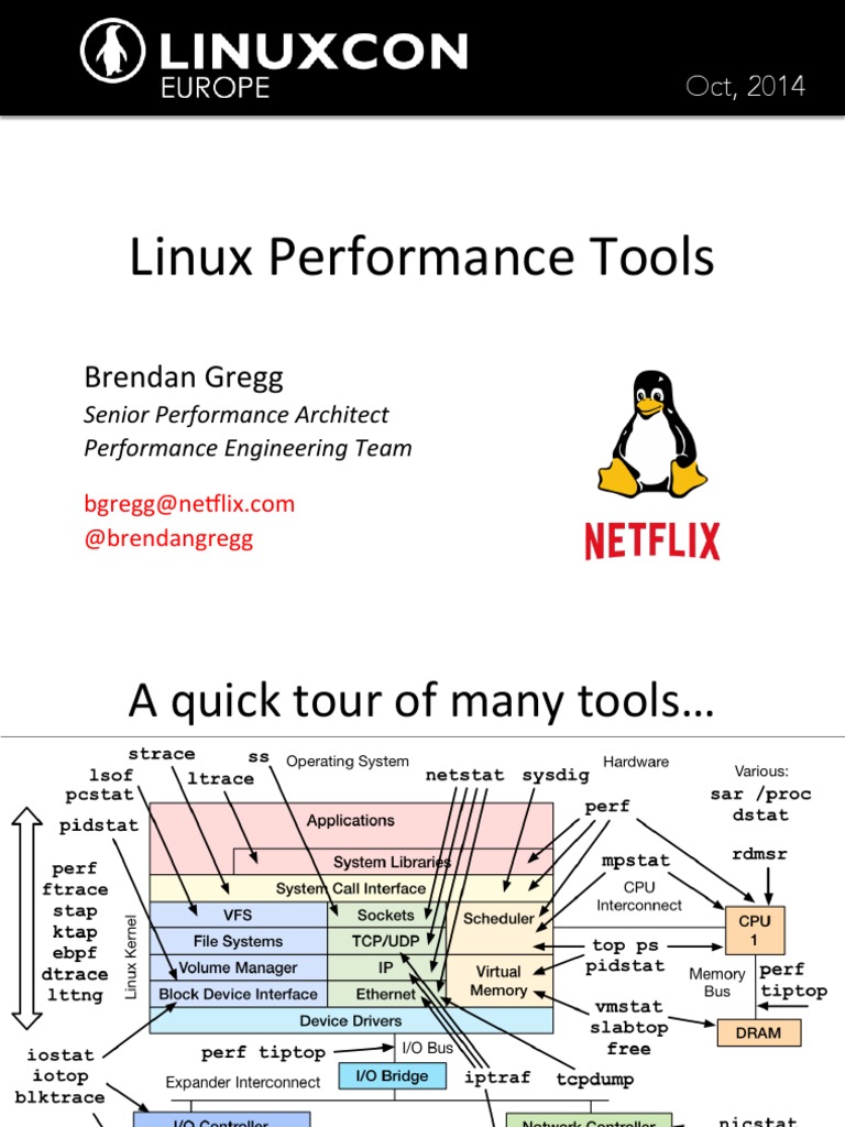 Linux Performance Tools (LinuxCon NA) - Brendan Gregg | PDF | Computing ...