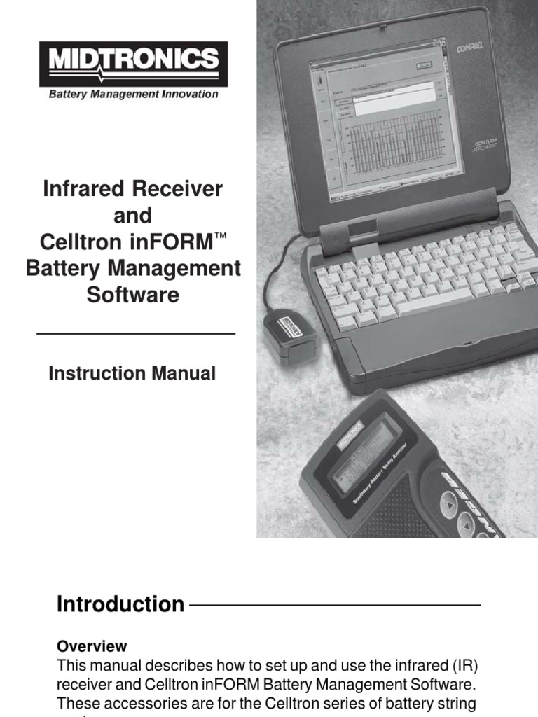 Instruction Manual, Infrared Receiver and InFORM Software | PDF ...