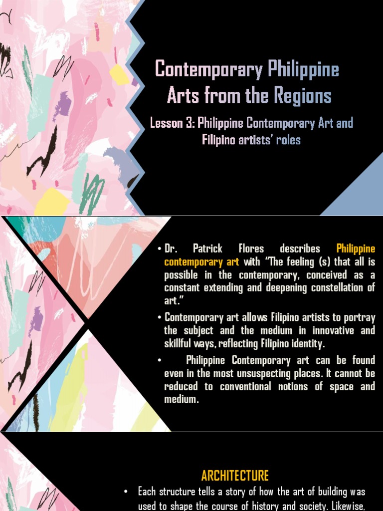 CPAR-Lesson 3 | PDF | Philippines | Paintings