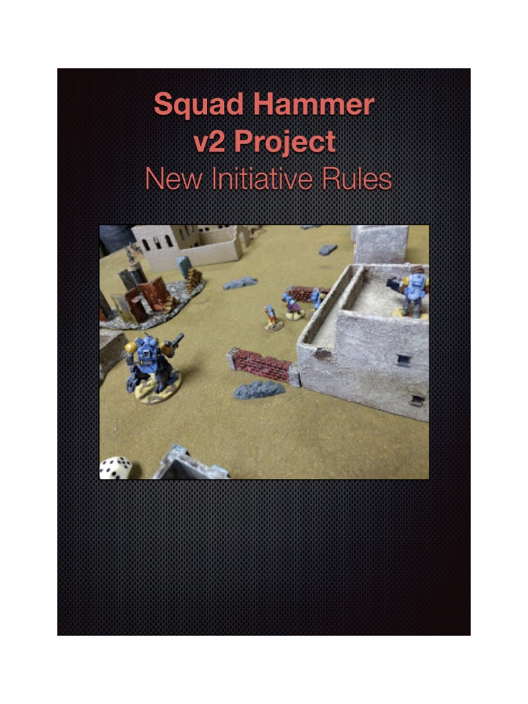 Squad Hammer v2 - Initiative | PDF | Military | Military Operations