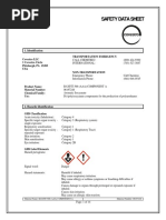 Lupranate MS Isocyanate Safety Data Sheet | PDF | Asthma | Toxicity