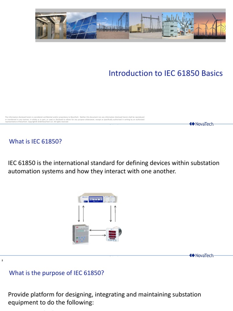 Introduction To IEC 61850 Basics: Return To Return To | PDF | Computer Network | Class (Computer ...