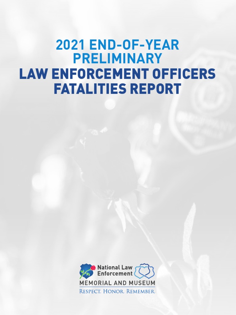 2021 EOY Fatality Report Final Web | PDF | Traffic Collision | Police