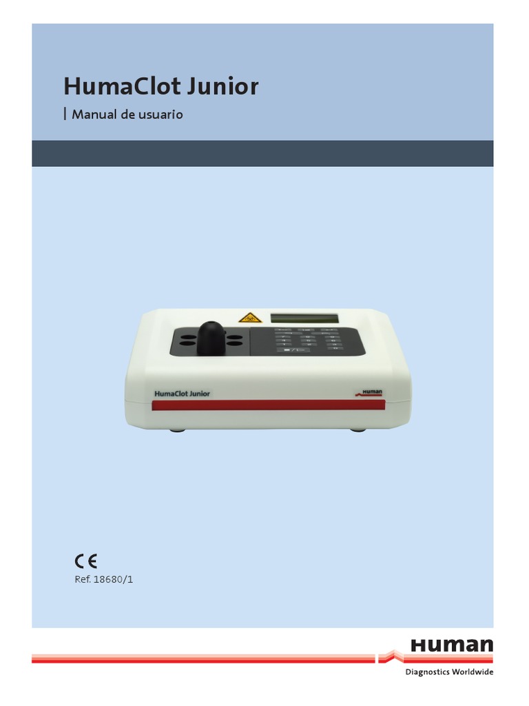 Manual de Usuario Humaclot JR | PDF | Impresora (Computación) | Software