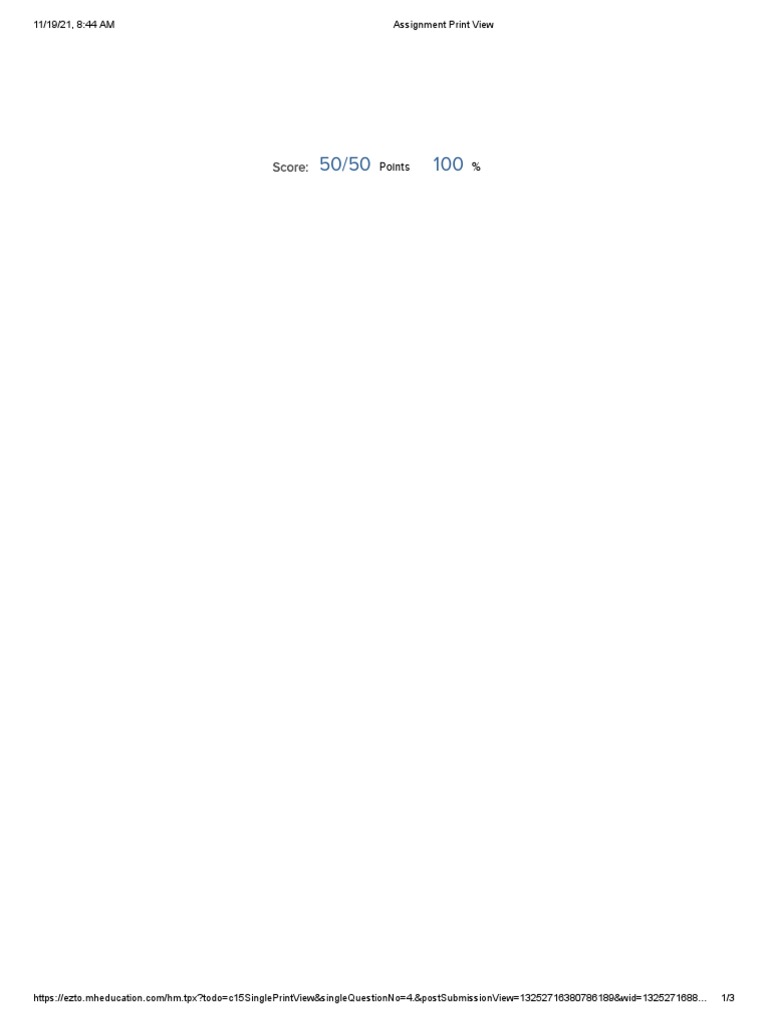 Assignment Print View13.4 | PDF | Earnings Per Share | Dividend