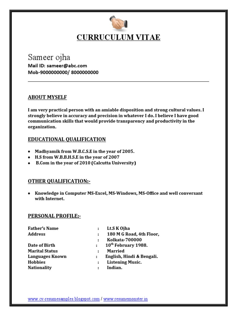 BPO Call Centre Resume Sample Word | PDF | Human Communication ...