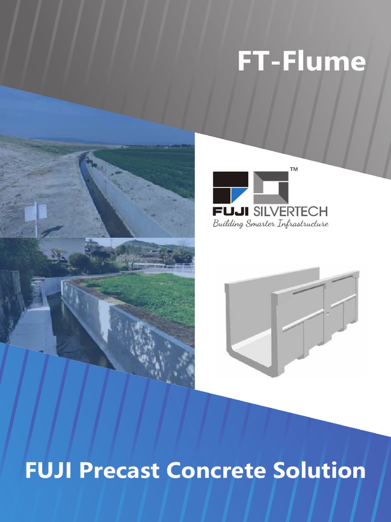FT-Flume: FUJI Precast Concrete Solution | PDF | Concrete | Building