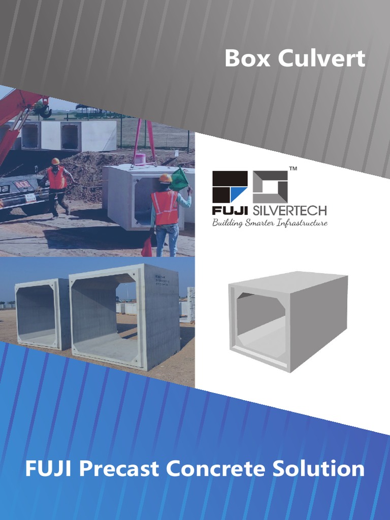 Box Culvert: FUJI Precast Concrete Solution | PDF | Concrete | Building ...
