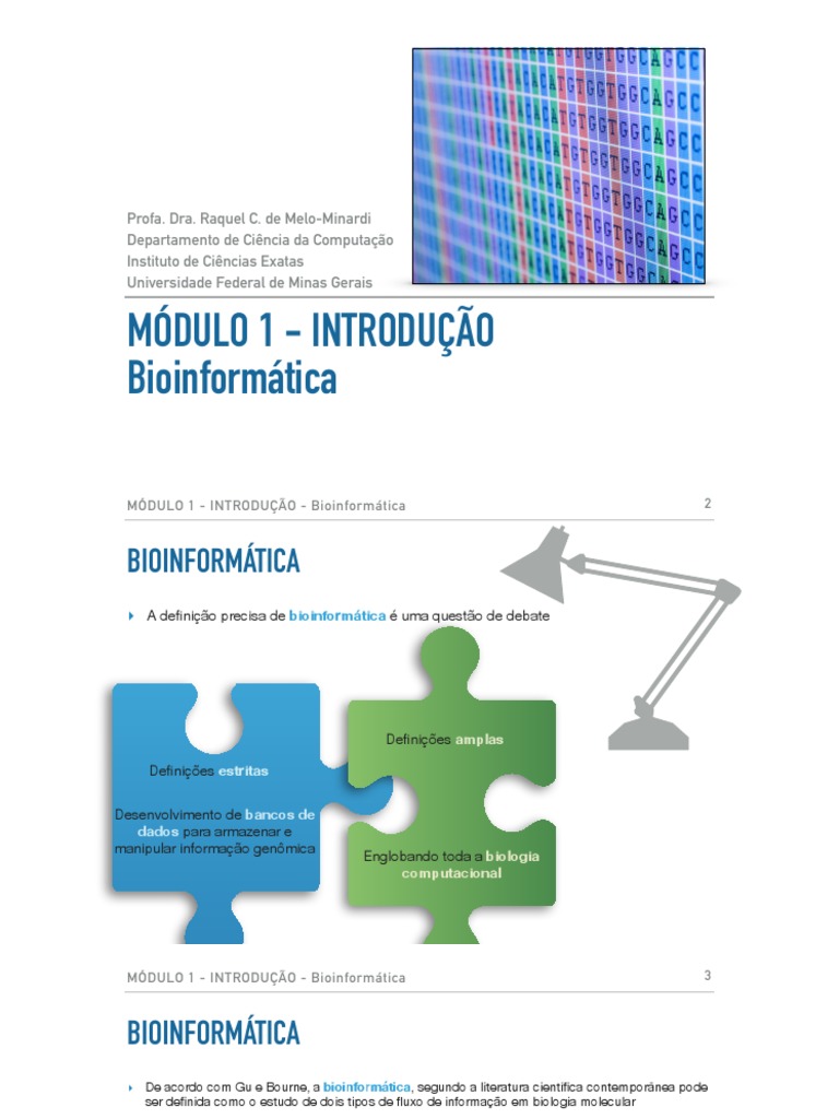 Introdução À Bioinformática | Download grátis PDF | Bioinformática ...